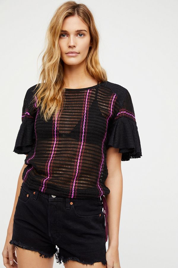 Striped Babes Only Tee | Free People
